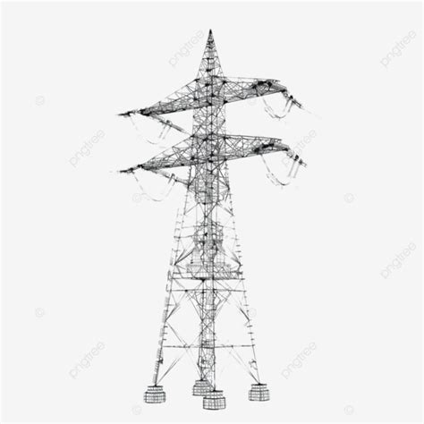 변압기 와이어 타워 변신 로봇 케이블 기술 Png 일러스트 및 이미지 에 대한 무료 다운로드 Pngtree