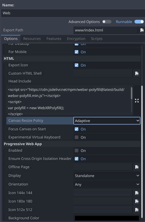 Webxr Export Showing Black Screen In Mobile Browser Xr Godot Forum