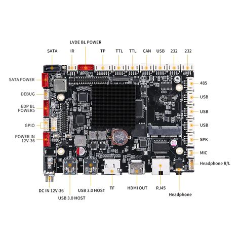 Rockchip Rk3568 Development Motherboard Ai And Iot Power