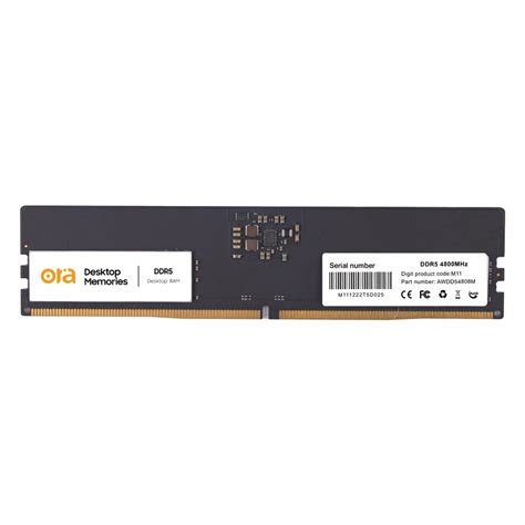 Ora 8gb Ddr5 Desktop Ram 4800 Mhz At ₹ 2900 Piece In Hyderabad Id 2850869561262