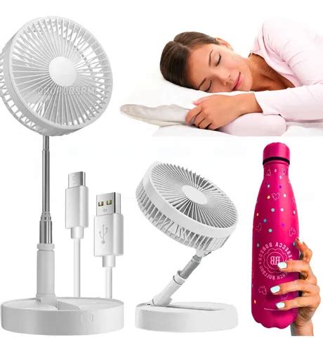 Kit Ventilador Silencioso 127v 220v Garrafa Rebecca Bonbon