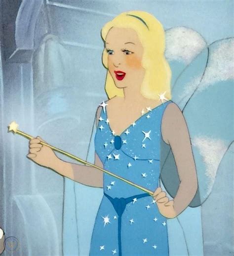 1940 Rare Walt Disney Pinocchio Blue Fairy Original Production