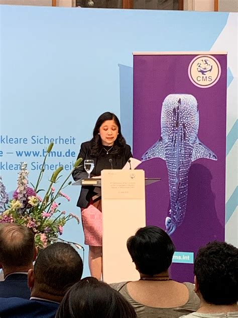 Philippines Delivers Message At 40th Anniversary Of Convention On Conservation Of Migratory Species