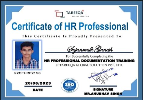 Sujanmulk Ganesh On Linkedin Hello Connections I Am Elated To Share With You That I Completed