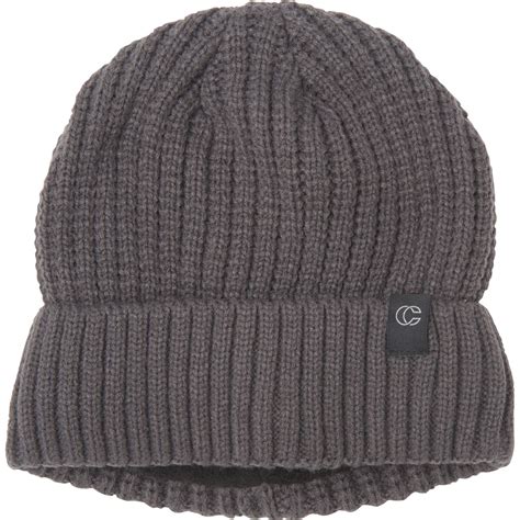Chaos Rib Knit Cuffed Beanie For Men Save 65
