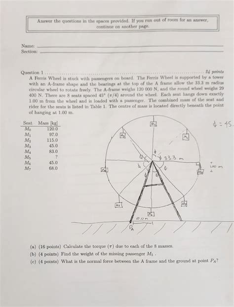 solved answer the questions in the spaces provided if you