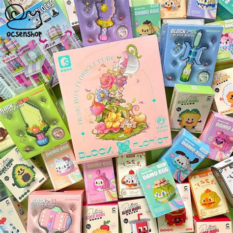 Bộ Xếp Hình Block Model Đồ ăn