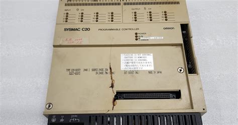 Omron C20 Programmable Controller C20 Sc072 3g2c7 Sc072