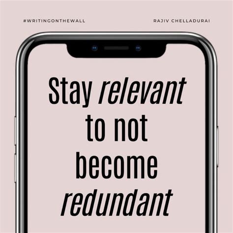 Rajiv Chelladurai On Linkedin Relevance Redundancy Learn Improvement