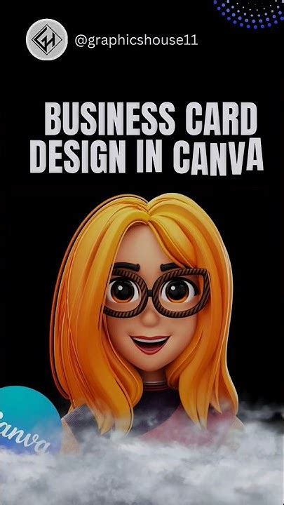 Business Card Design In Canva Shorts Canvatutorial Youtube