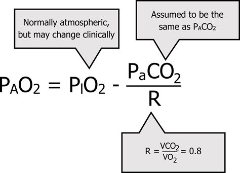 The Alveolar Gas Equation And Alveolar Arterial Po2 Difference Pulmonary Physiology For Pre