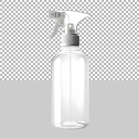 Салонная бутылка спрея на прозрачном фоне Ai Generated Премиум Psd Файл