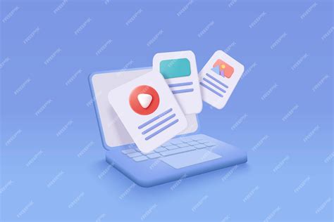 Premium Vector 3d File Transfer Of Document In Folder File Transfer Encrypted Form Connection