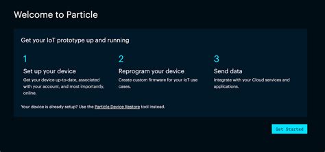 Announcing The New Particle Web Usb Setup Particle Updates Particle