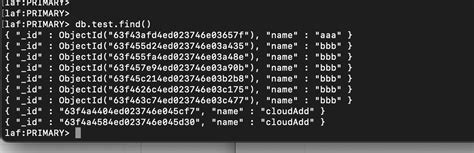 Question Cloud Db Add Vs Mongo Insertoneinsertmany · Issue 809