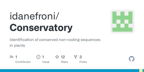 Github Idanefroniconservatory Identification Of Conserved Non