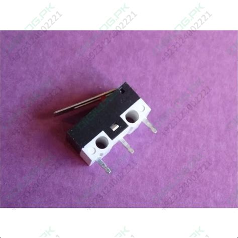 Small Microswitch Limit Switch Measured Dimensions 12 6mm X 5 8mm Arm Fully Depressed