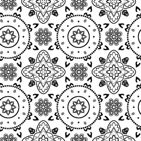 Premium Vector Geometrical Repeat Pattern Design With Ornament Vector Illustration Fabric