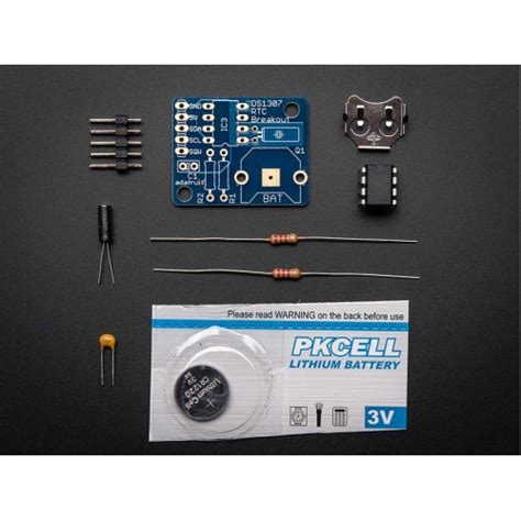 Ds1307 Real Time Clock Breakout Board Kit