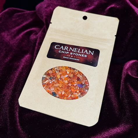 Carnelian Chip Stones To Spark Your Inner Fire