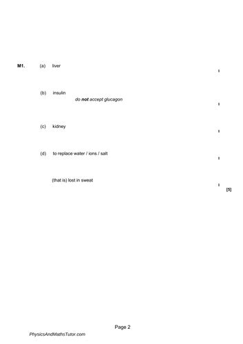 Gcse Ocr Gateway Biology Coordination And Control The Endocrine System Complete Revision