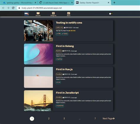 一般公開されたazure Static Web Appsで、静的サイトを公開しよう Qes ブログ