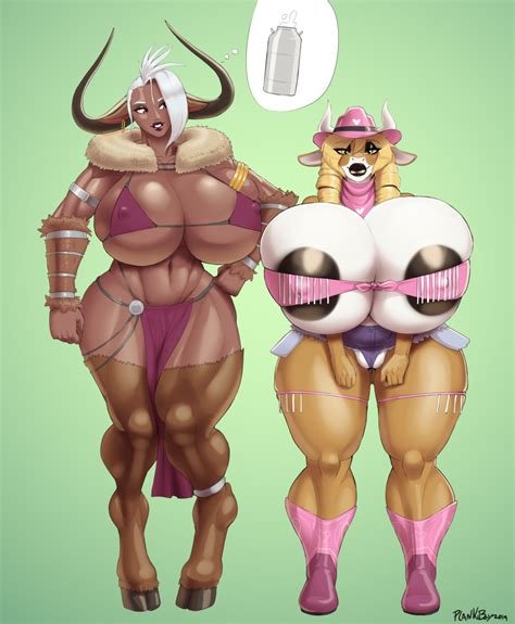 Rule 34 Absurd Res Anthro Big Breasts Bovid Bovine Breasts Cattle
