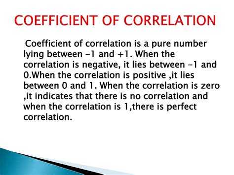 Procedure For Finding Correlation Coefficient Pptx Physics Science