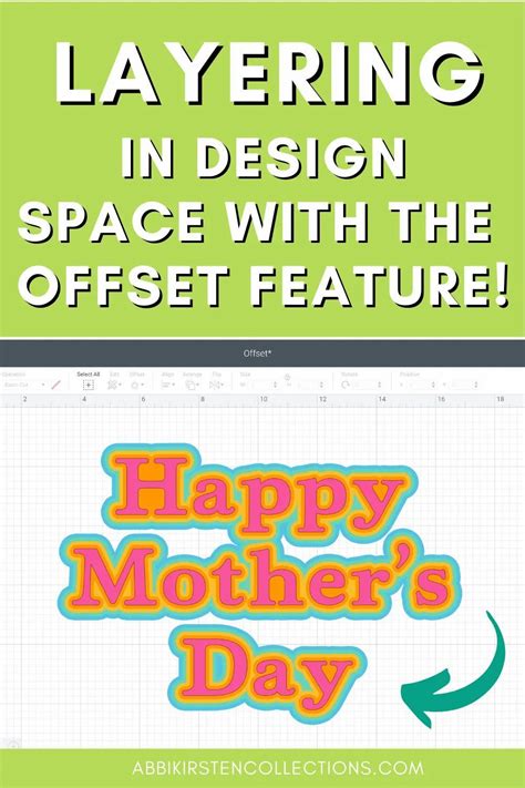 How To Offset Text In Cricut Design Space To Create Shadows Daily Dose