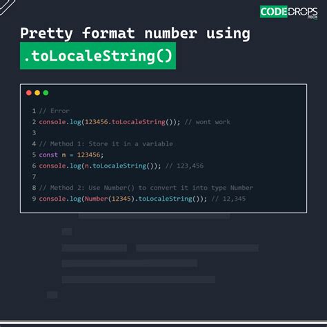 Code404 Pretty Print Number Web Development Mern Stack Javascript