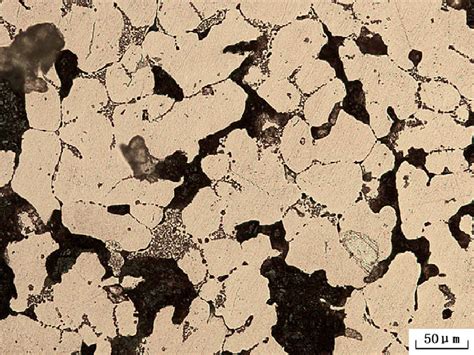 Hypoeutectic Microstructure Of Copper Of The Ding Hz018 The