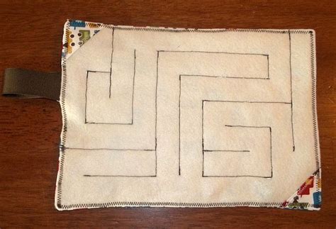 Marble Maze Maze Fidget Quilt