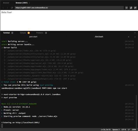 Error Using Nuxi Preview · Issue 19 · Nuxtbridge · Github