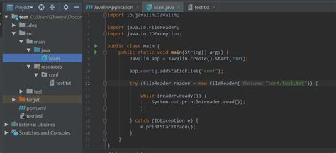 Cannot Read File From Resources · Issue 784 · Javalinjavalin · Github