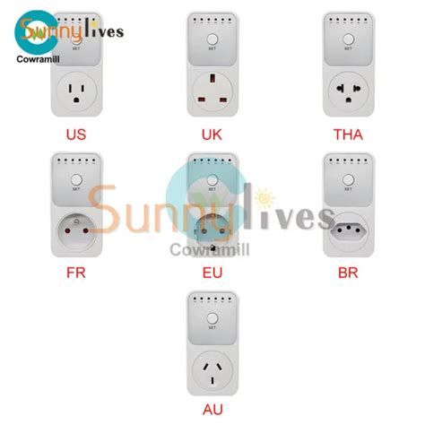 Smart Control Countdown Timer Switch Auto Shut Off Outlet Plug In Socket Eur 8 02 Picclick Fr