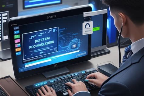 Premium Photo Cyber Security System Data Protection Digital Technology Computer Programmer