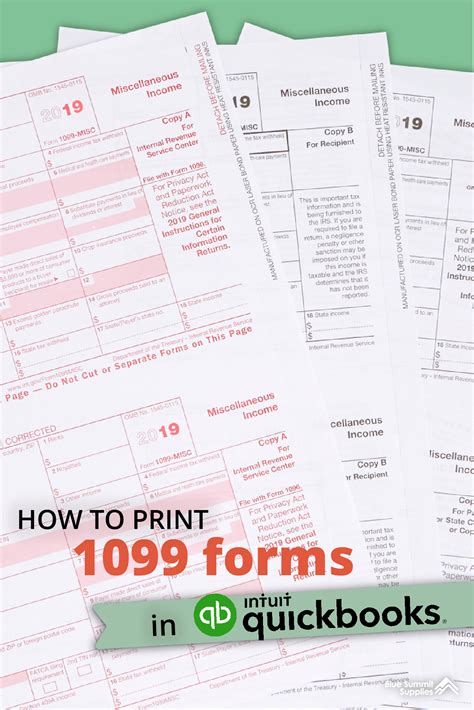 Quickbooks Printable 1099 Forms Printable New Year Banners