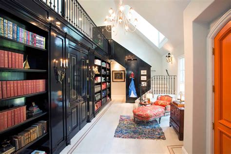Luxury Personal Library Library Bookshelves Custom Library Shelving