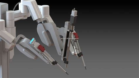 达芬奇手术机器人三维模型 Cad模型网海量3d模型图纸免费下载。
