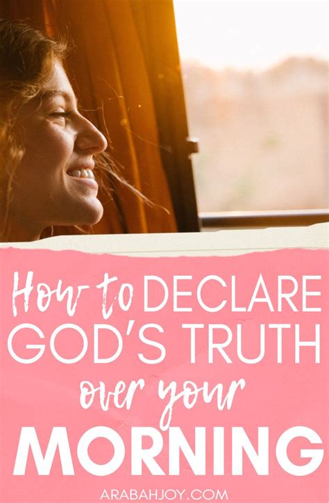 How To Use Biblical Declarations To Start Your Day Artofit