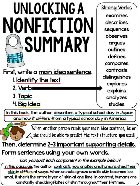 Nonfiction Summary For Students