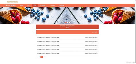 Spring Boot后端vue前端：打造高效二手车交易系统