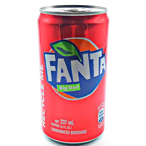 Fanta Big Red 237ml Thenorthboro