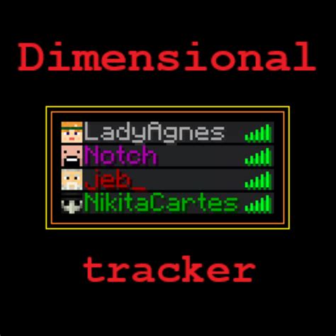 Dimensional Tracker Minecraft Mods Curseforge