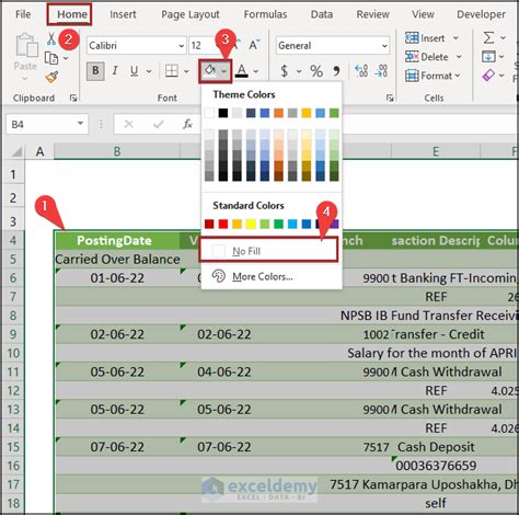 How To Convert Bank Statement Text To Excel 3 Easy Methods