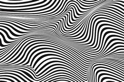 Premium Vector Psychedelic Optical Illusion Background