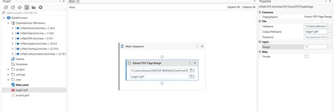find pdf file name and page number if it contains specific text rpa