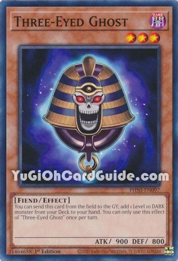 Yu Gi Oh Three Eyed Ghost