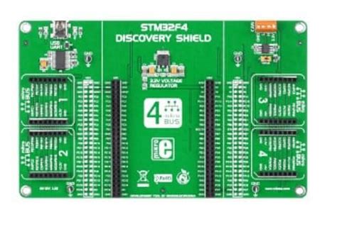 Stm32f4 Discovery Shield Mikroe 1481
