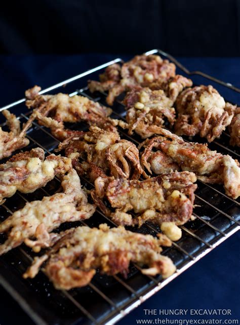 The Hungry Excavator Tempura Soft Shell Crab Recipe